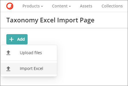 Import using Excel | Sitecore Documentation